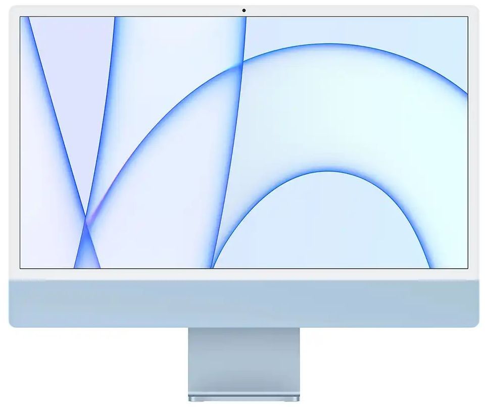 Настолен компютър AiO Apple - iMac, 24'', M1 8/8, 8GB/512GB, син | Ozone.bg