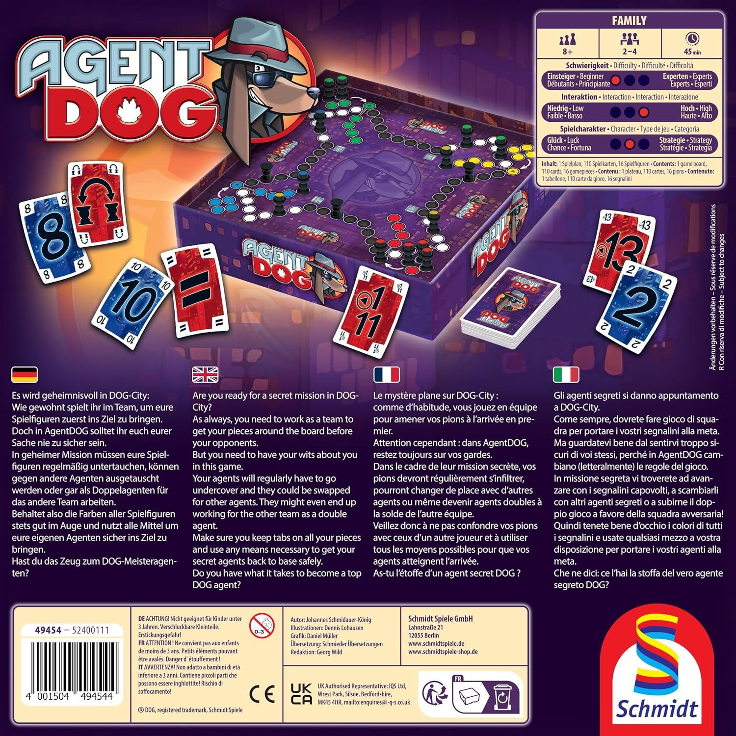 Настолна игра Agent DOG - Семейна | Ozone.bg