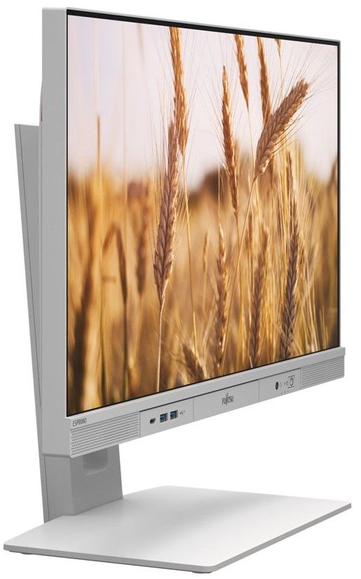 Настолен компютър AiO Fujitsu - Esprimo K5010, 23.8", i3, 8GB, 256GB ...