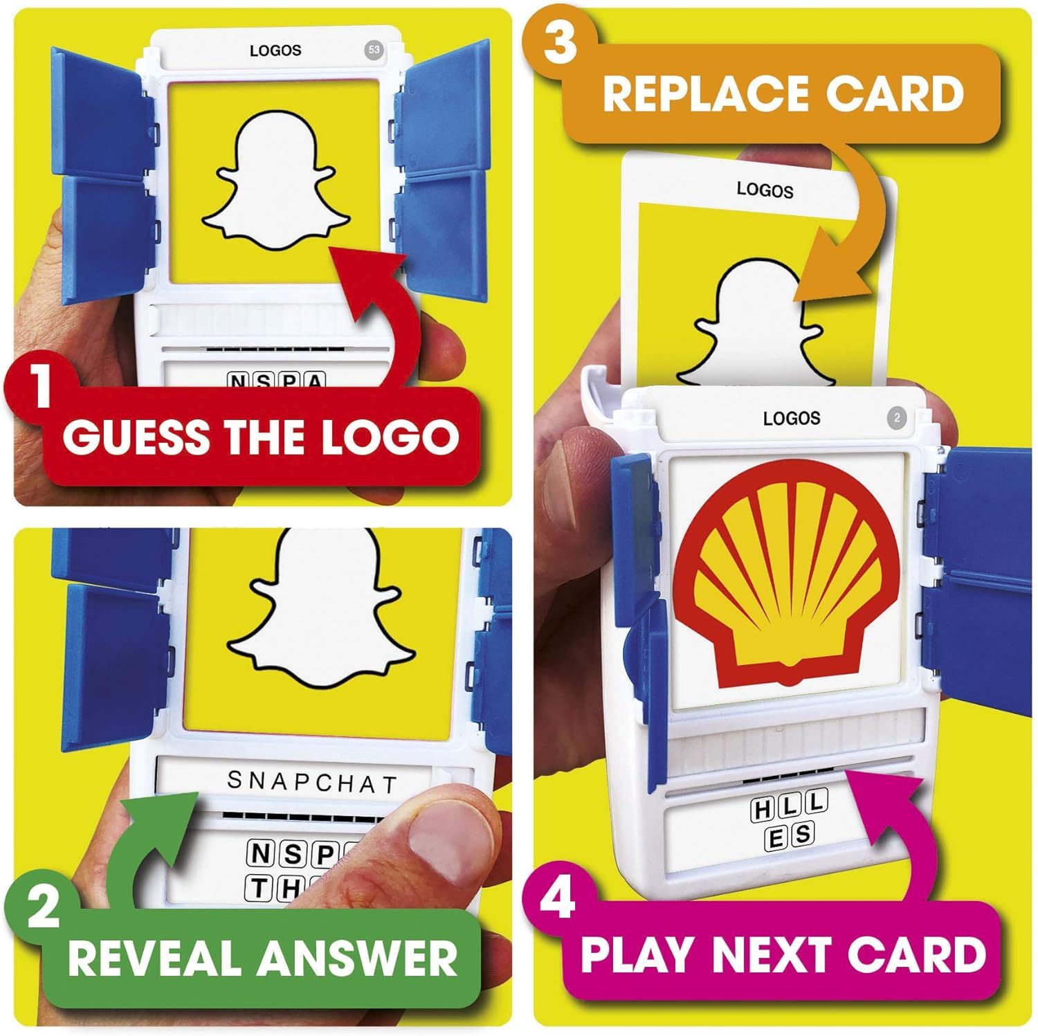 Настолна игра 100 Pics: Logo Quiz - Семейна | Ozone.bg