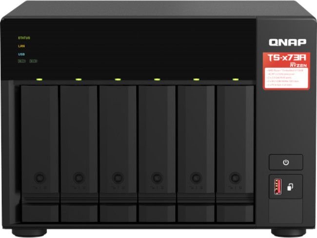 NAS устройство Qnap - TS-673A-8G SMB High End NAS | Ozone.bg
