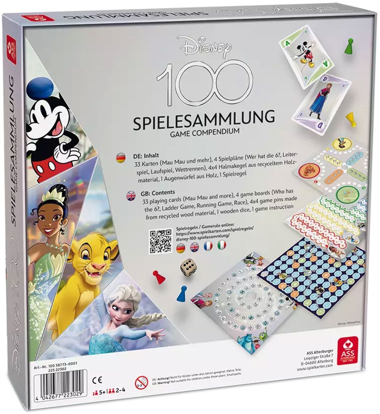 Настолна игра Disney 100 game compendium - Детска | Ozone.bg
