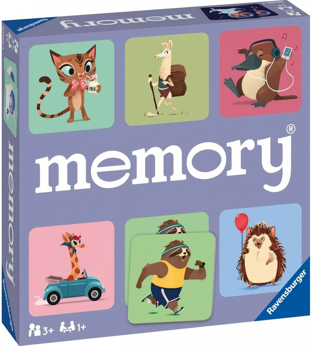 Настолна игра Memory: Wild World of Animals - Детска | Ozone.bg