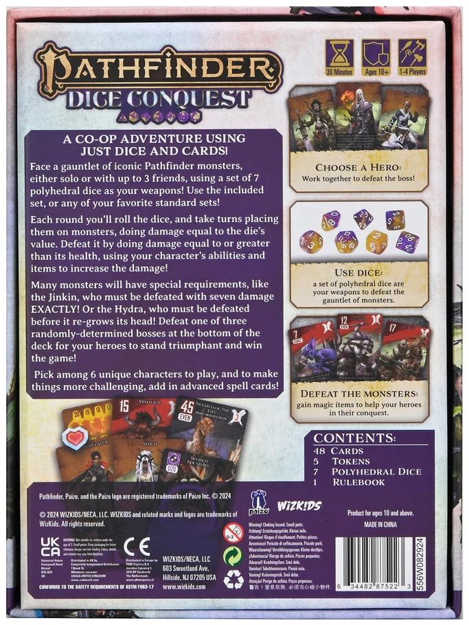 Настолна игра Pathfinder Dice Conquest - Тематична | Ozone.bg