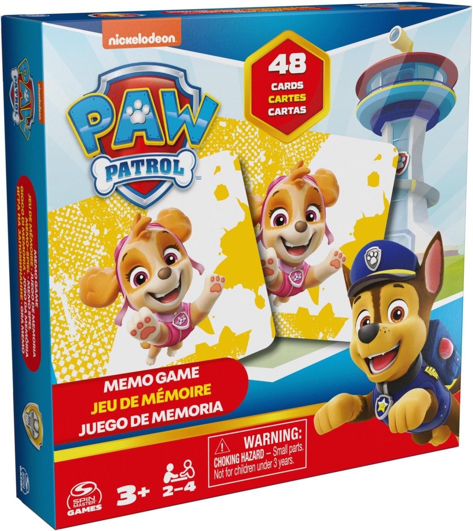 Настолна игра Paw Patrol Memo Cards - детска | Ozone.bg