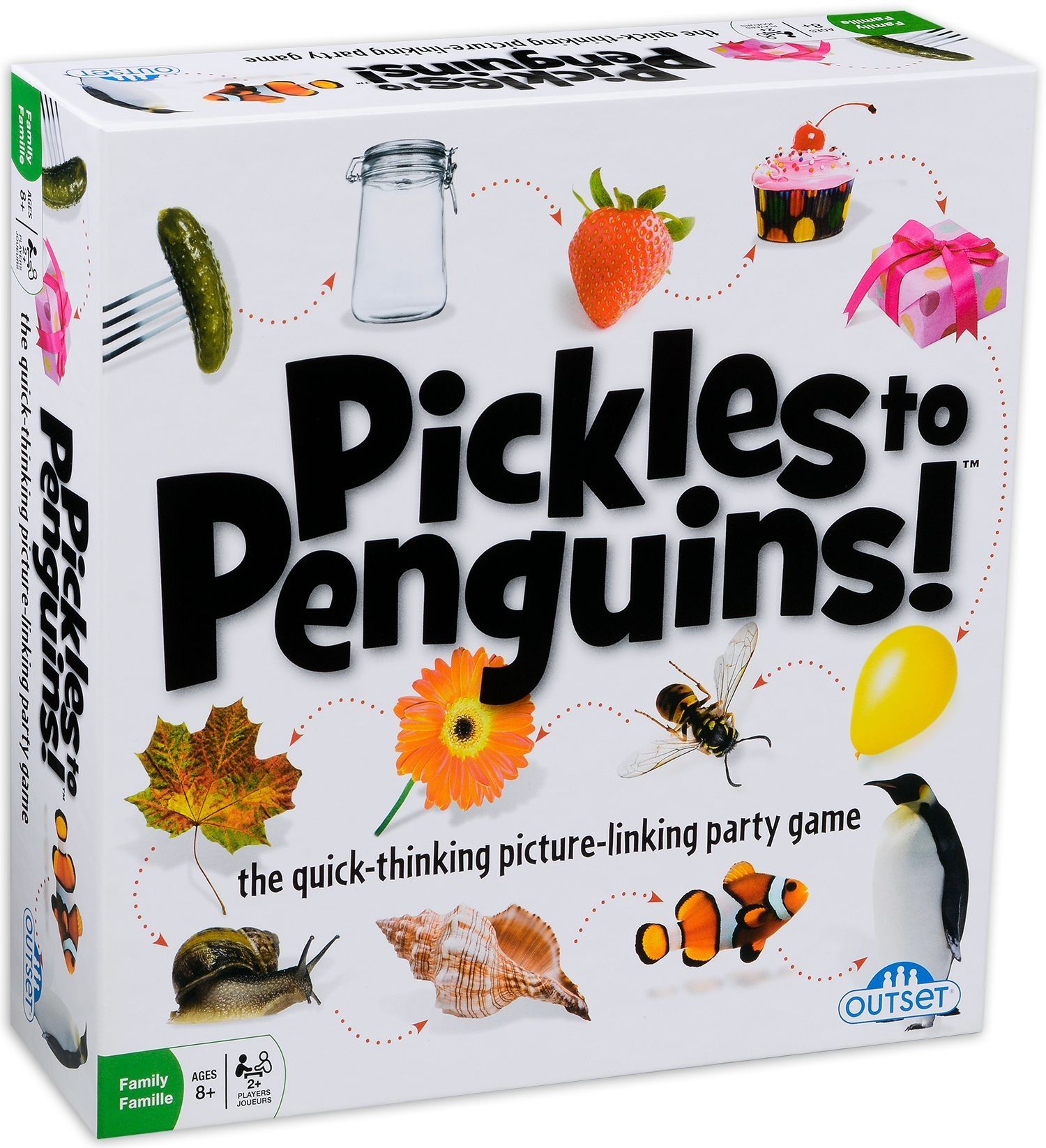 Настолна игра Outset Media - От краставички до пингвини | Ozone.bg