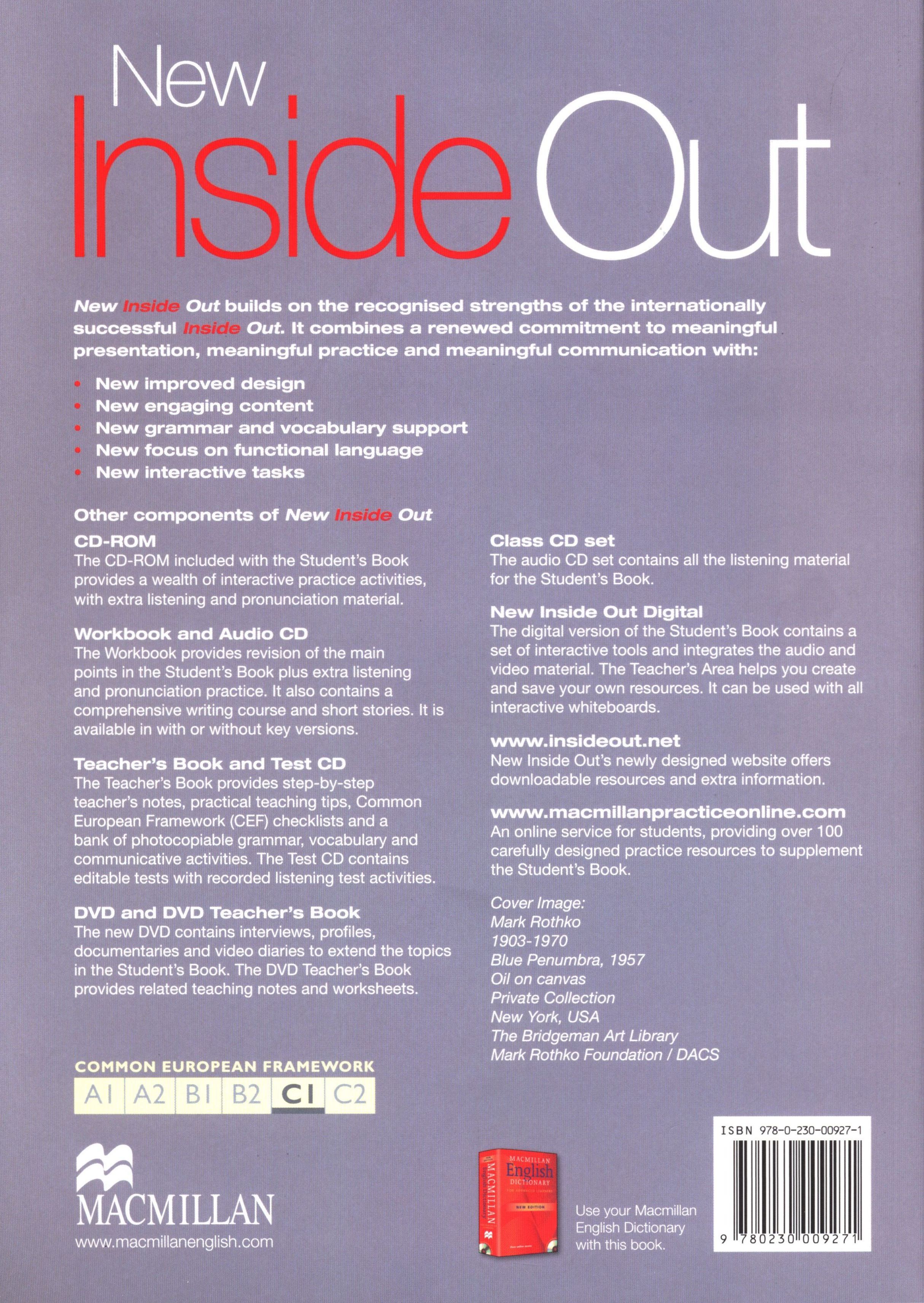 New Inside Out Advanced: Student's Book / Английски език (Учебник ...