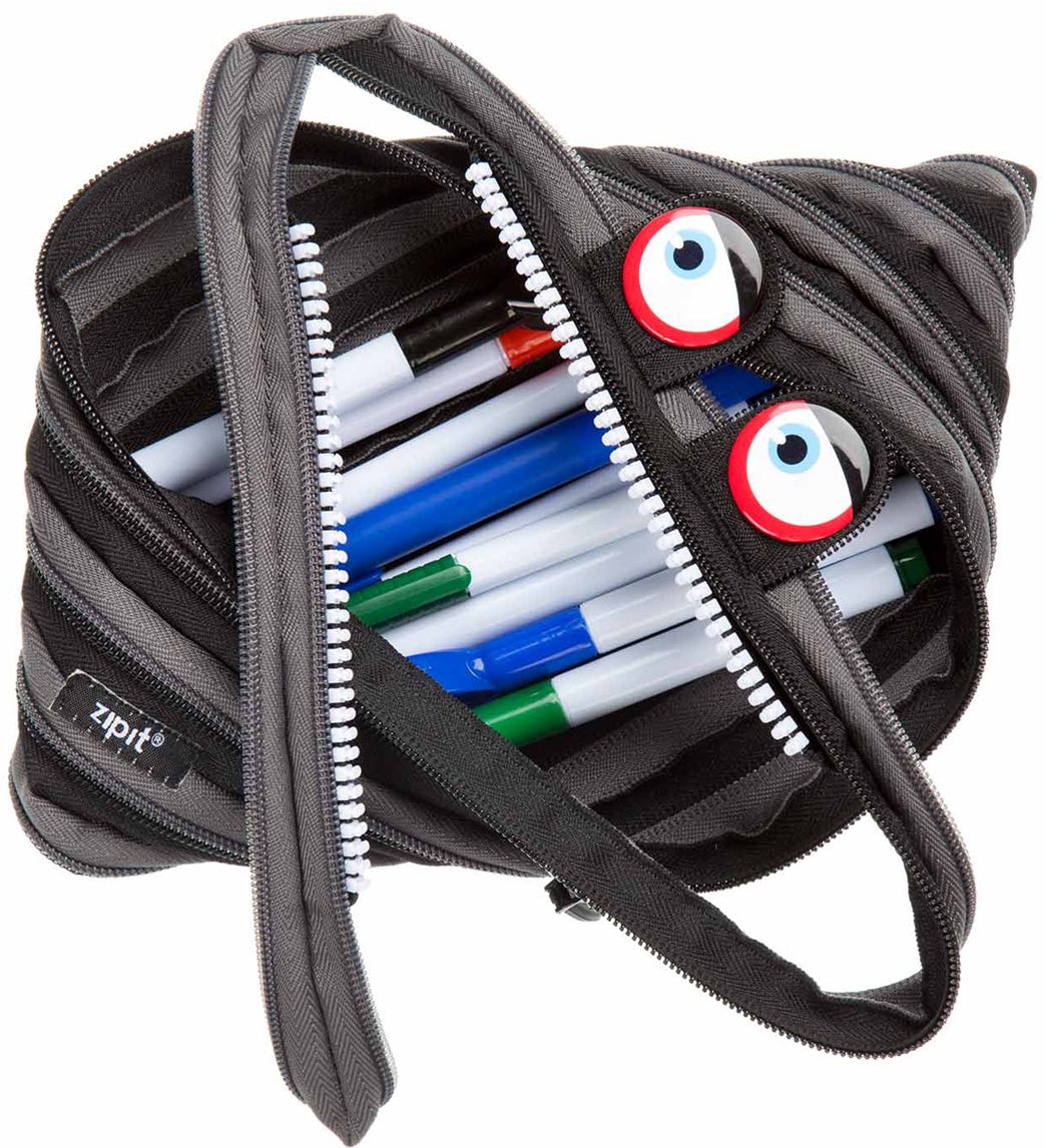 Несесер Zipit Wildlings - Голям, черен | Ozone.bg