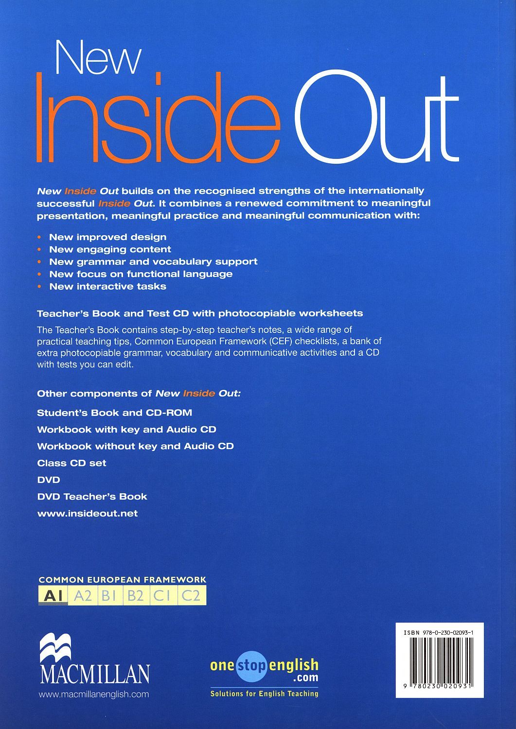 New Inside Out Beginner: Teacher's Book / Английски език (Книга за ...