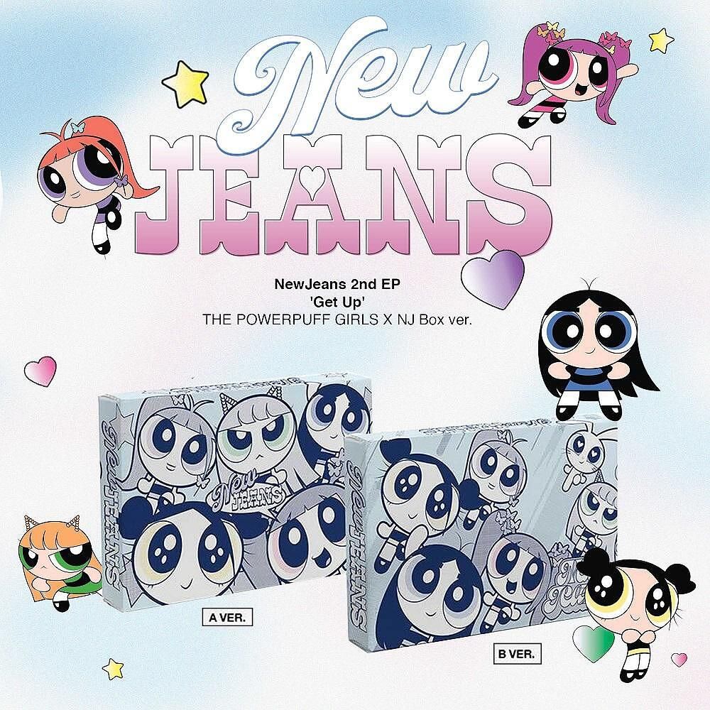 NewJeans - Get Up, The Powerpuff Girls X NJ Box, Version A (CD Box) Отлична цена | Ozone.bg