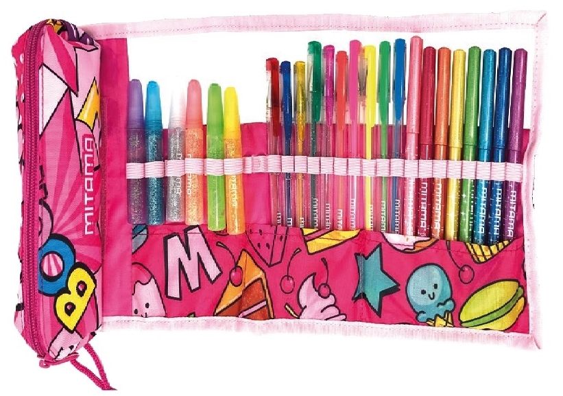 Несесер с пособия Mitama 2 in 1 Glitter Roll - Навиващ се, асортимент | Ozone.bg