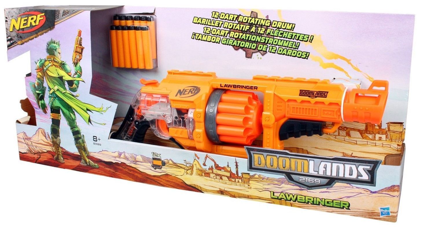 Бластер Hasbro Nerf Doomlands - Lawbringer | Отлична цена | Ozone.bg