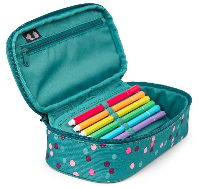 Несесер Satch Pencil Box - Happy Confetti, с 2 отделения | Ozone.bg