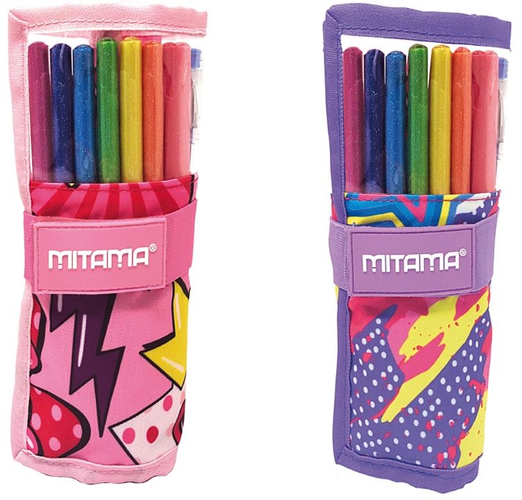 Несесер с пособия Mitama 2 in 1 Glitter Roll - Навиващ се, асортимент | Ozone.bg