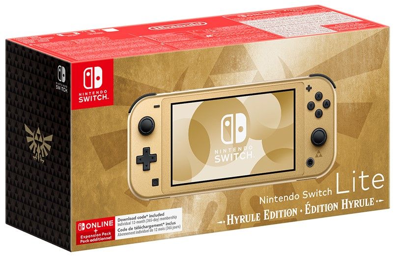 Nintendo Switch Lite - Hyrule Edition | Ozone.bg