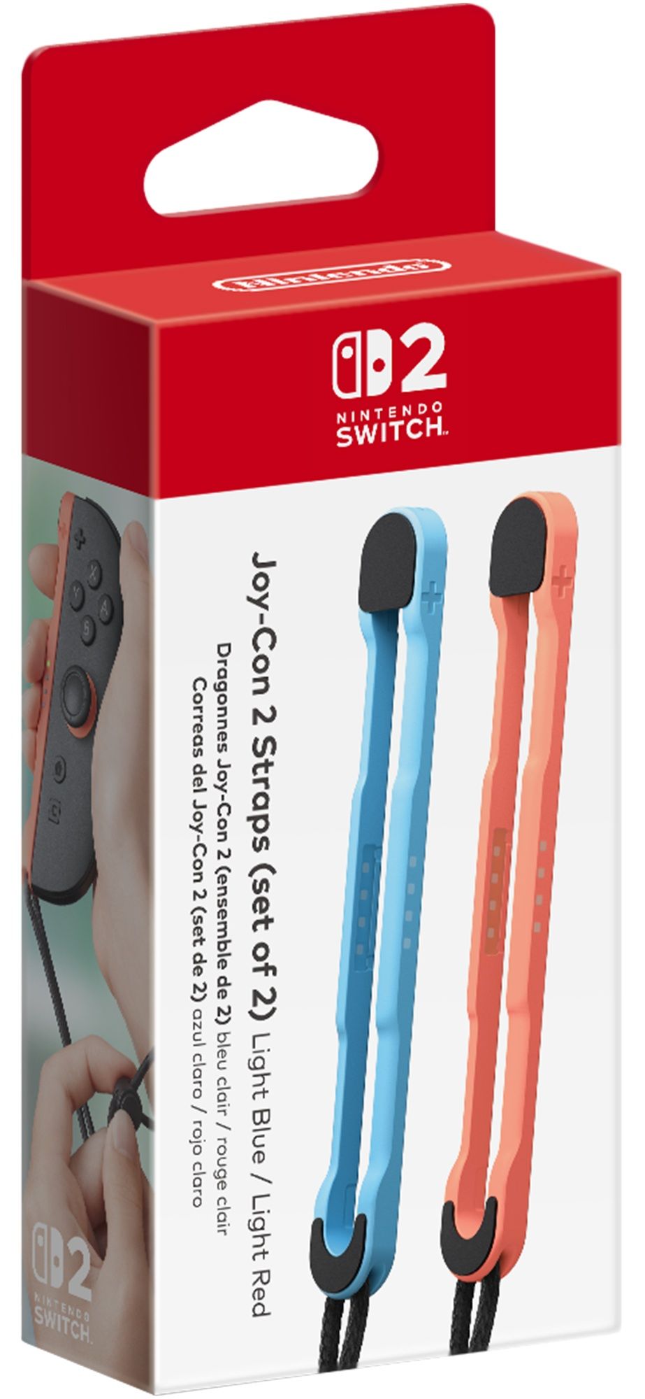 Nintendo Switch 2 Joy-Con Straps - червен/син | Ozone.bg