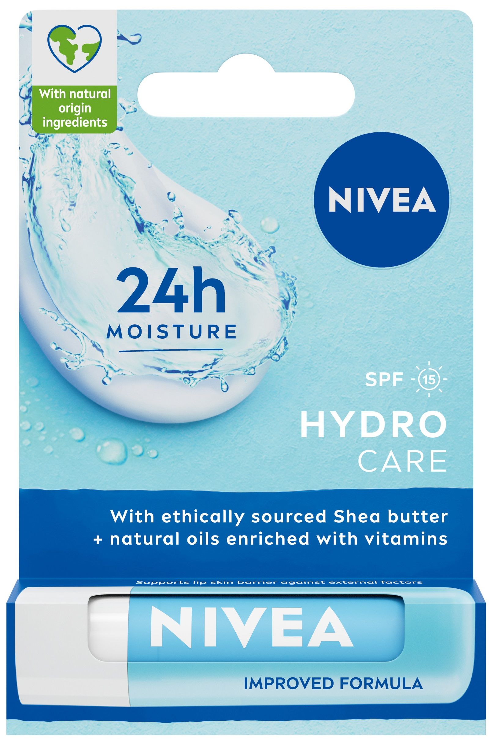 Nivea Балсам за устни Hydro Care, 4.8 g | Ozone.bg