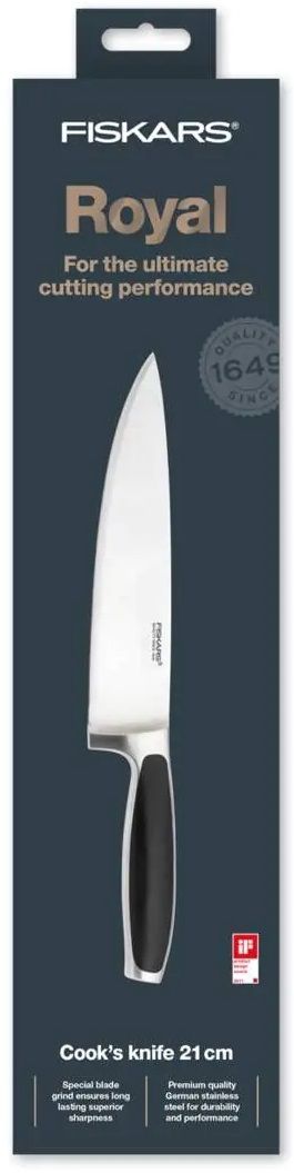 Нож на Готвача Fiskars - Royal 21см | Ozone.bg