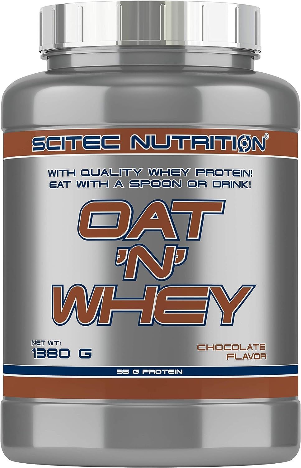 Oat N Whey, ягода, 1380 g, Scitec Nutrition | Ozone.bg