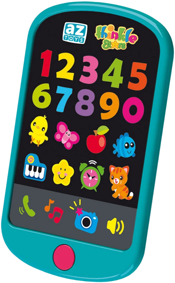 Образователна играчка Thinkle Stars - Умен телефон, първи знания ...