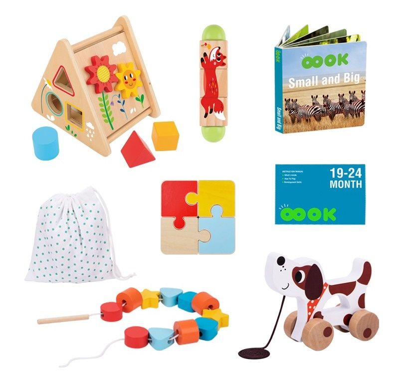 Образователен комплект Tooky Toy - Монтесори, 25 части | Отлична цена ...