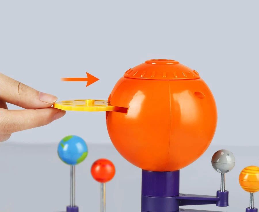 Образователен комплект Science Can - 3D Слънчева система и проектор ...