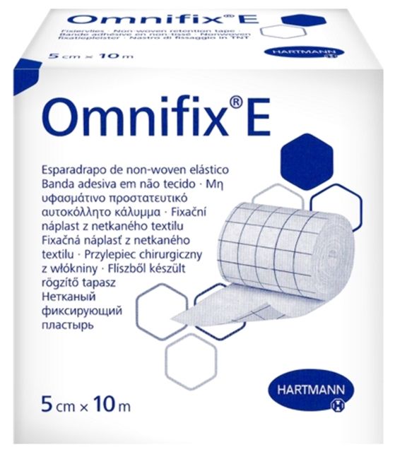 Omnifix E Адхезивна фиксираща лента, 5 cm x 10 m, Hartmann | Ozone.bg
