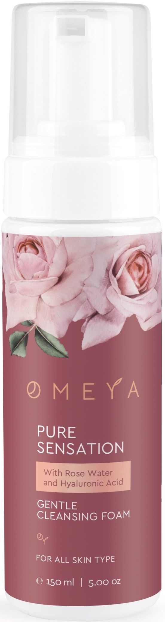 Omeya Измивна пяна за лице Pure Sensation, 150 ml | Ozone.bg