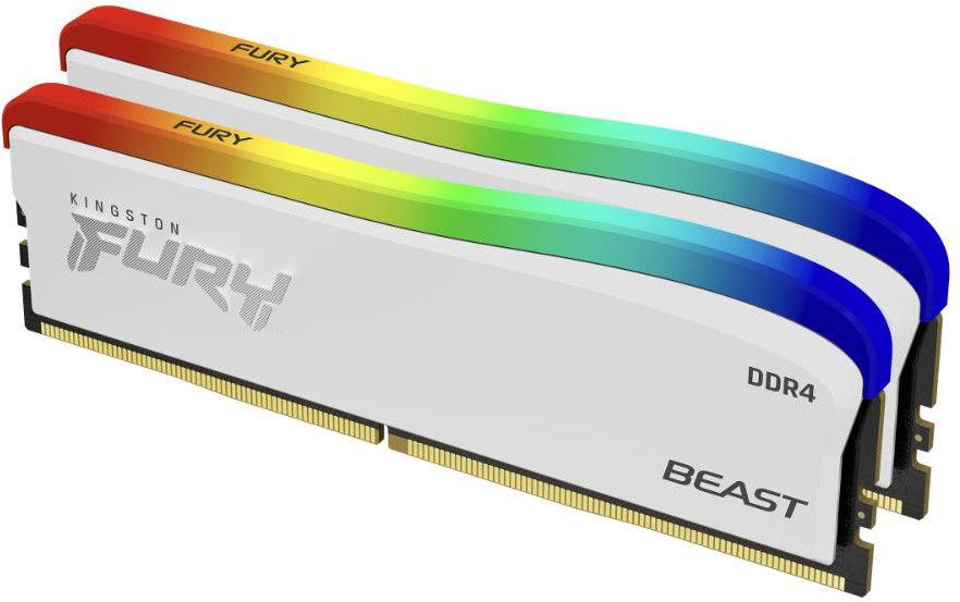 Оперативна памет Kingston - Fury Beast RGB SE, 32GB, DDR4, 3600MHz ...