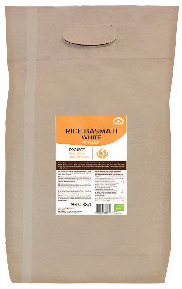 Ориз Басмати, бял, 5 kg, Smart Organic | Ozone.bg