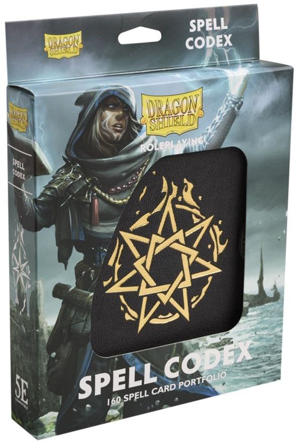 Папка за съхранение на карти Dragon Shield - Spell Codex - Iron Gray ...