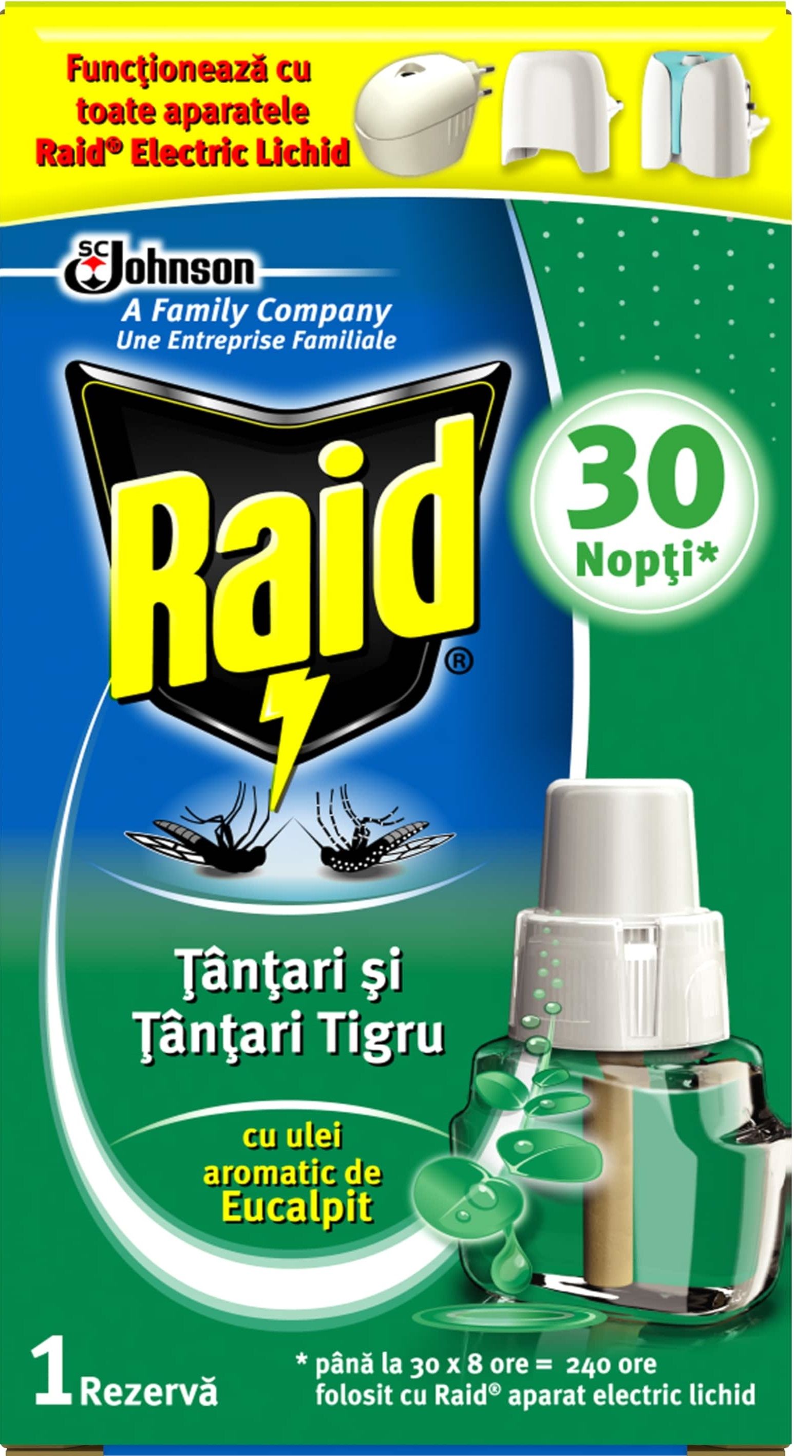 Raid Пълнител за електрически изпарител Евкалипт Ozone Bg