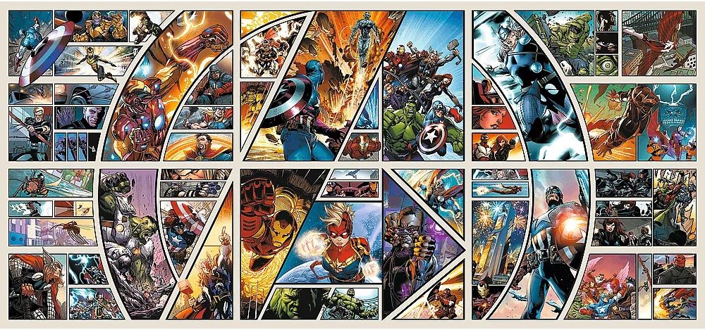 Пъзел Trefl от 9000 части - Marvel - Из комикс Вселената | Супер цена ...