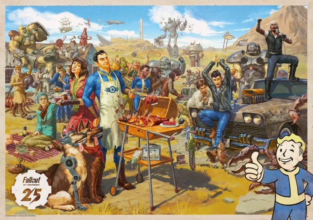 Пъзел Good Loot от 1000 части - Fallout 25th Anniversary | Супер цена ...
