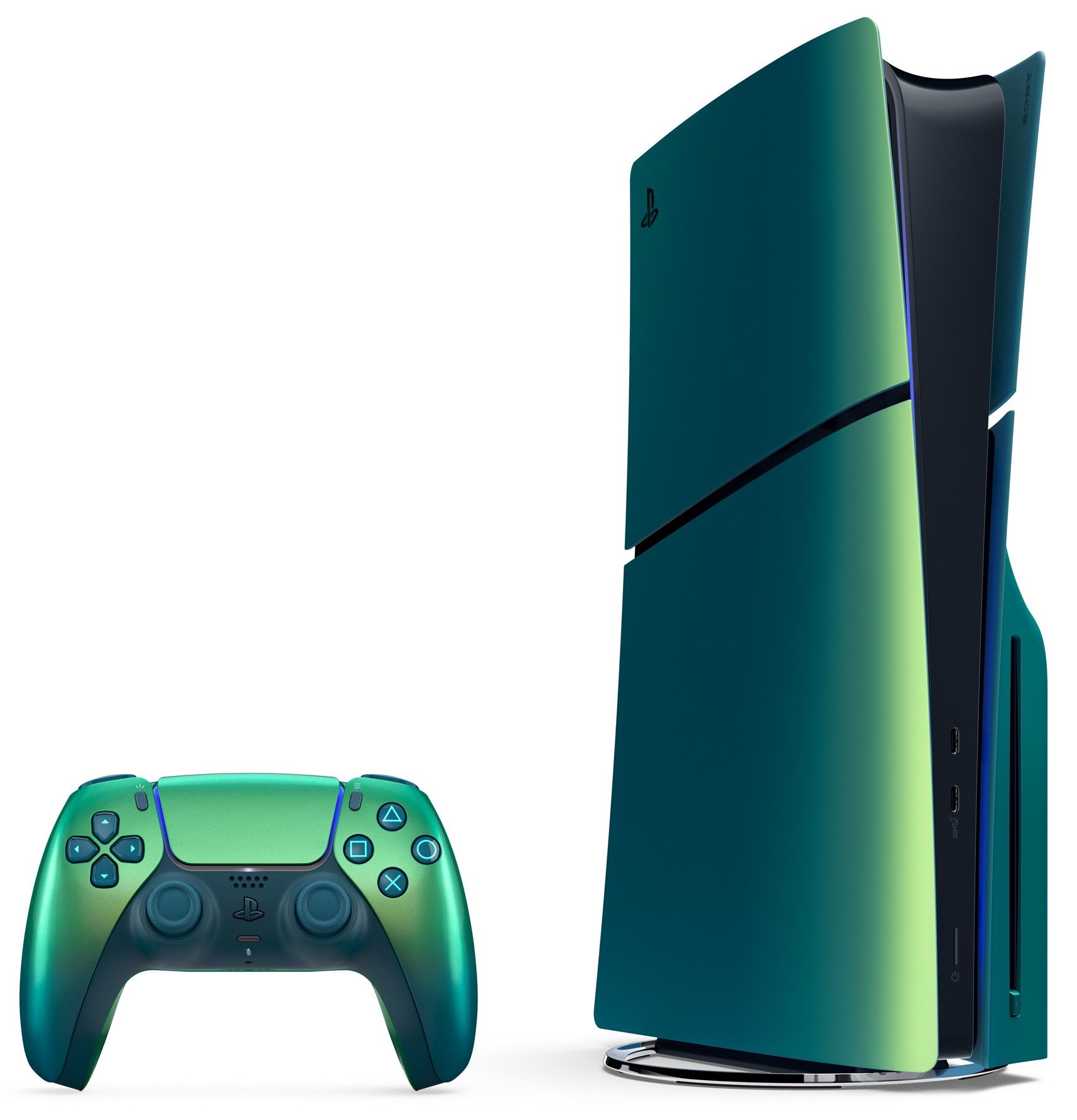 Панели за конзола PlayStation 5 (група модели - slim) – Chroma Teal ...