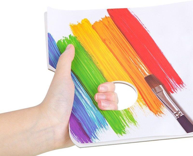 Палитра за рисуване Deli - 73629, А4, блок 30 листа | Ozone.bg