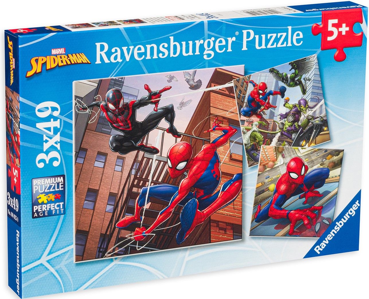 Пъзел Ravensburger от 3 x 49 части - Спайдърмен | Супер цена | Ozone.bg