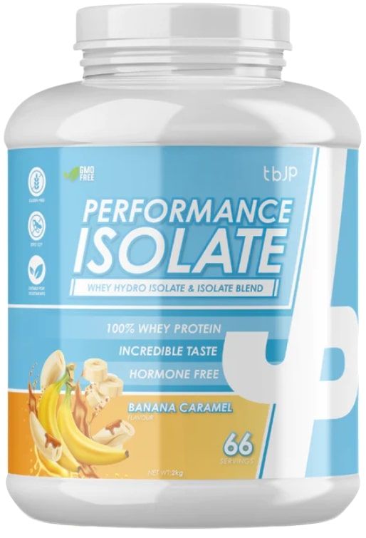 Performance Isolate, банан и карамел, 2000 g, Trained by JP | Ozone.bg