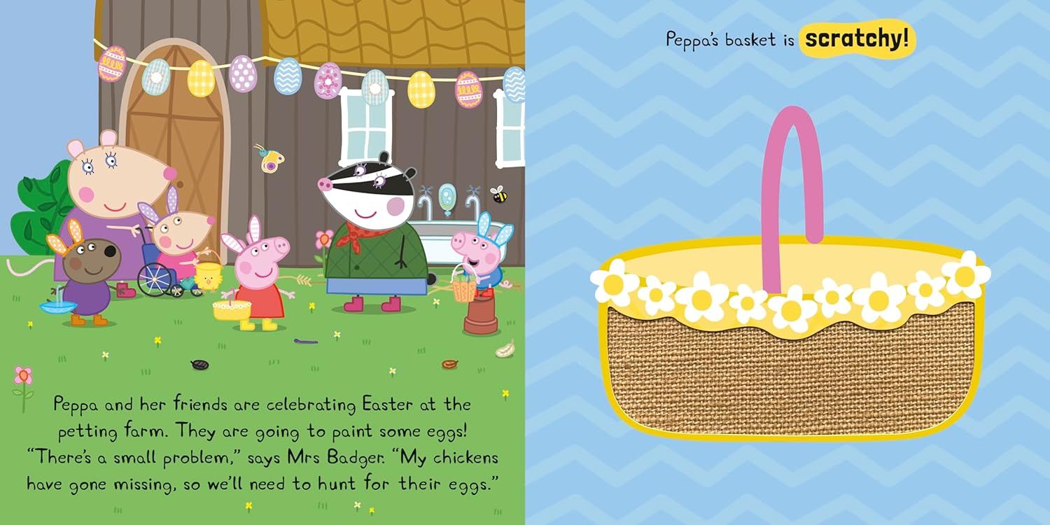 Peppa Pig: Easter at the Farm (A Touch-and-Feel Playbook) | Колектив ...