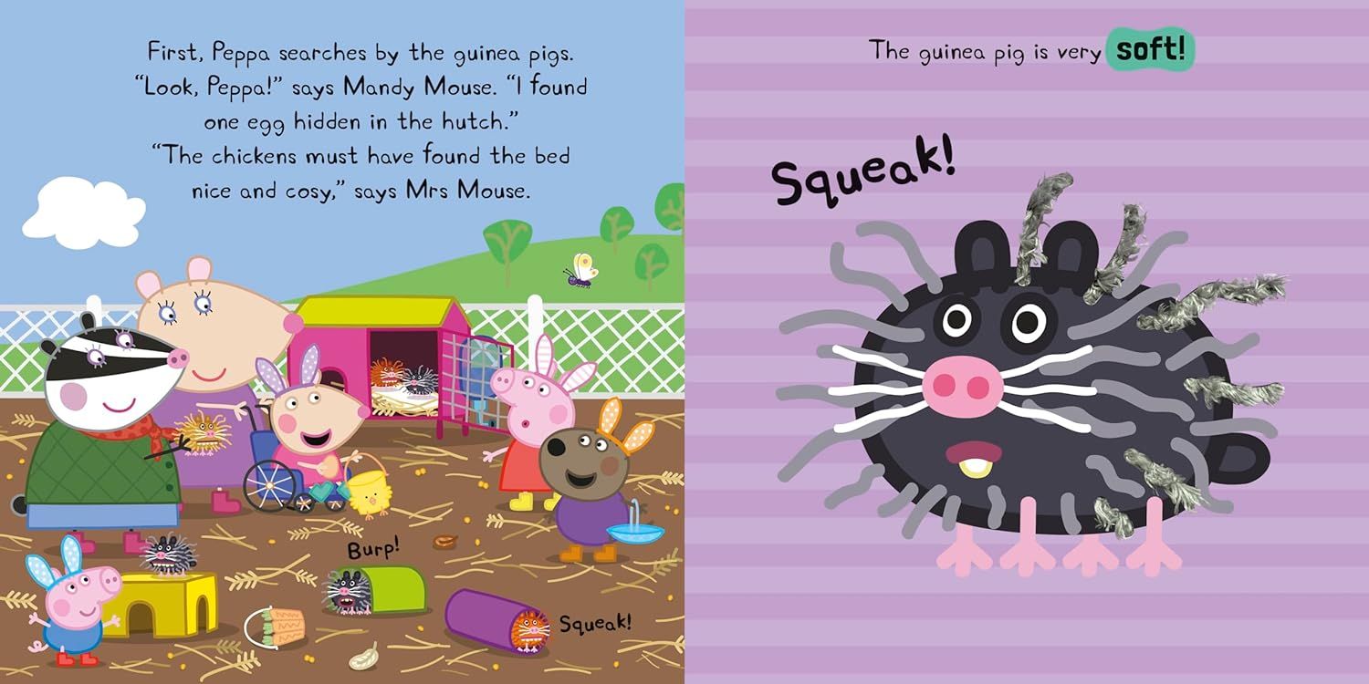 Peppa Pig: Easter at the Farm (A Touch-and-Feel Playbook) | Колектив ...