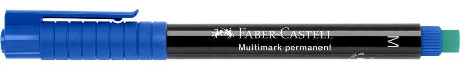 Перманентен тънкописец Faber-Castell Multimark - M, 0.1 mm, син | Ozone.bg