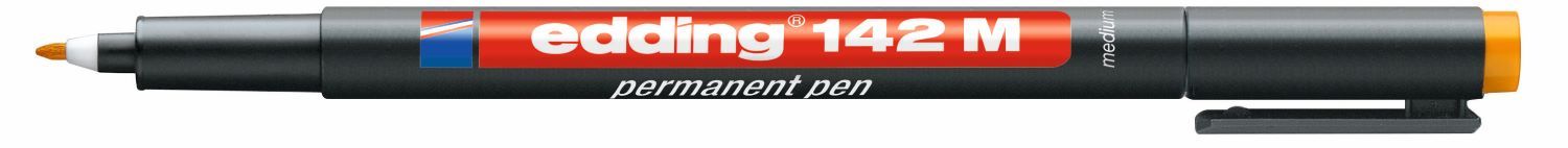 Перманентен маркер Edding 142 - Оранжев, M | Ozone.bg