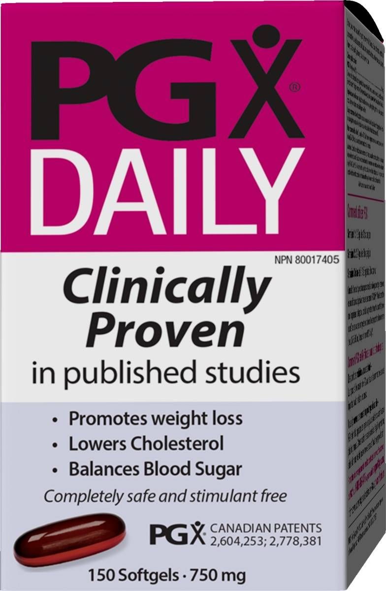 PGX Daily, 750 mg, 150 софтел капсули, Webber Naturals | Ozone.bg
