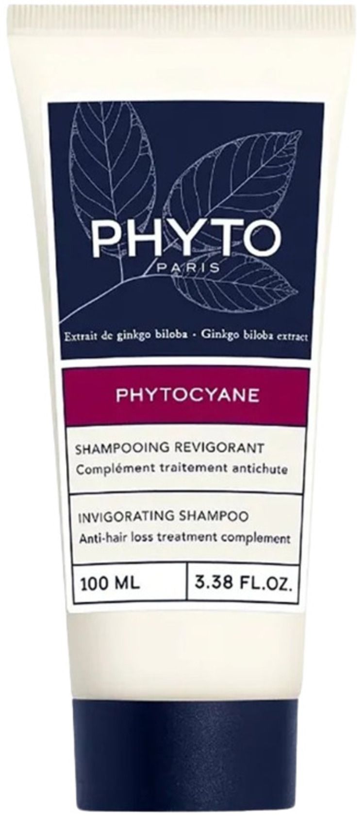 Phyto Phytocyane Комплект - Терапия за реактивен косопад и Шампоан, 12 x 5 + 100 ml (Лимитирано ...
