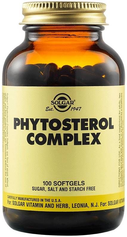 Phytosterol Complex, 100 софтгел капсули, Solgar | Ozone.bg