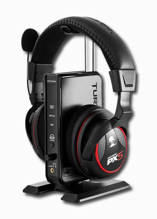 Слушалки Turtle Beach - Ear Force PX5 , 7.1, черни - ремаркетиран ...