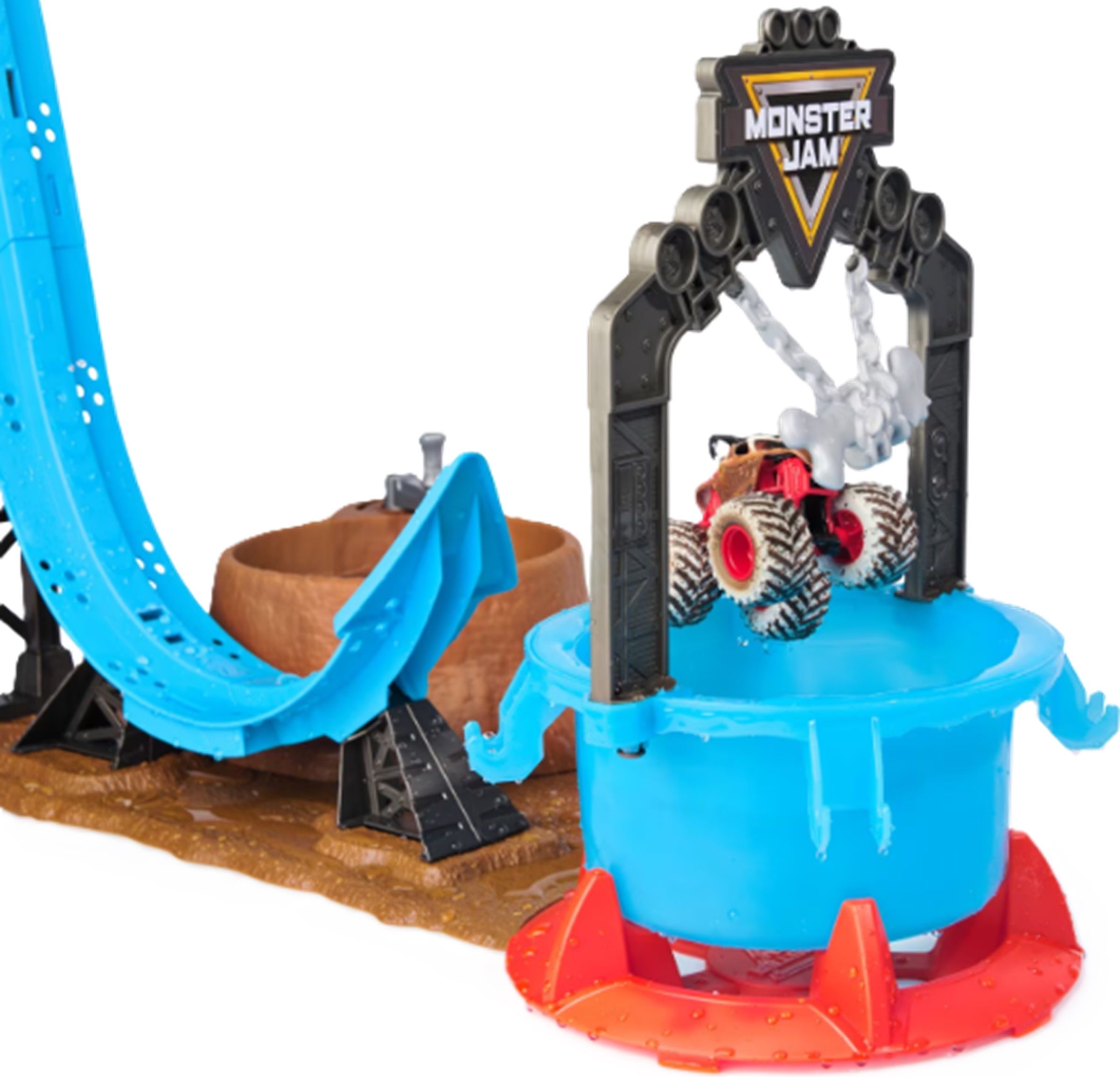 Писта Monster Jam Mud Blasters - Dunk Tank | Отлична цена | Ozone.bg