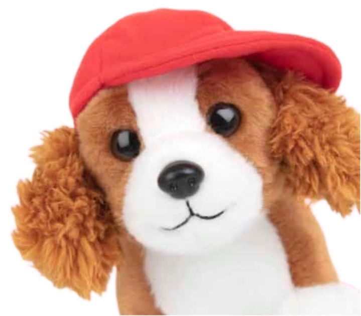 Плюшена играчка Studio Pets - Куче Кокер шпаньол с шапка, Пепър | Отлична цена | Ozone.bg