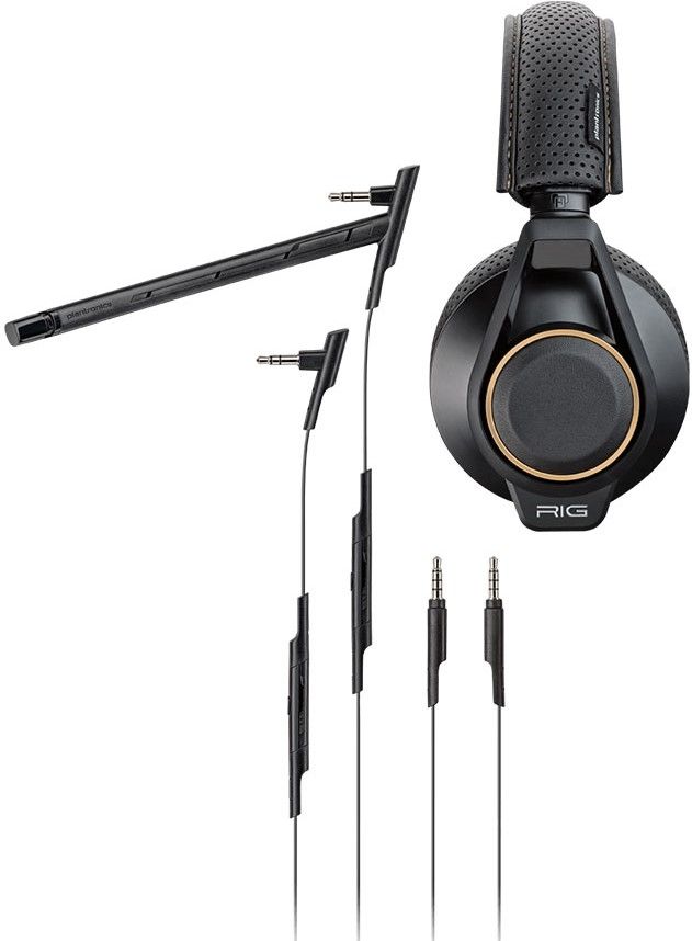Гейминг слушалки Plantronics - Rig 600 Dolby, черни | Ozone.bg