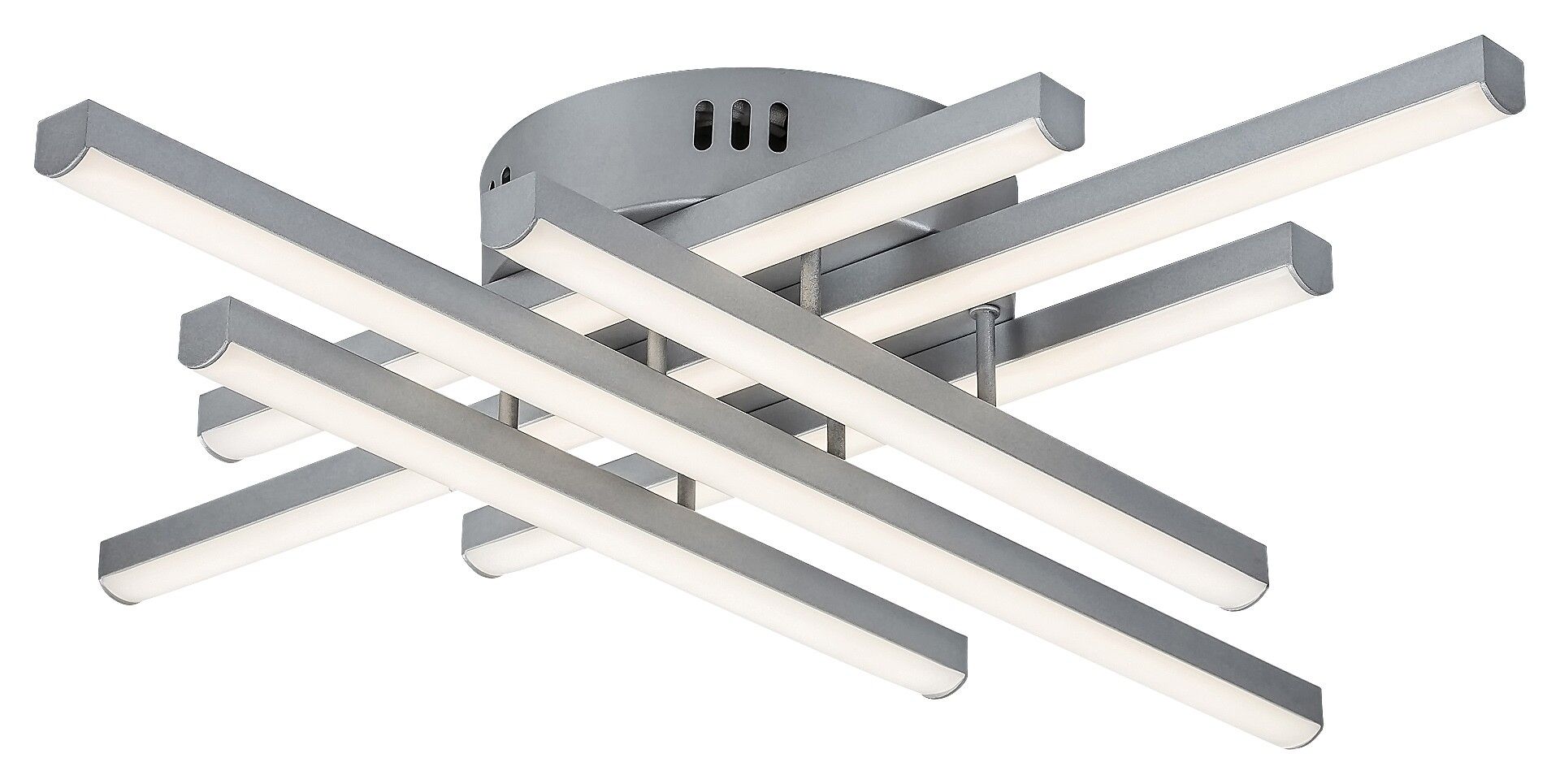 Плафон Rabalux - Nayara, LED, 40W, сребрист | Ozone.bg